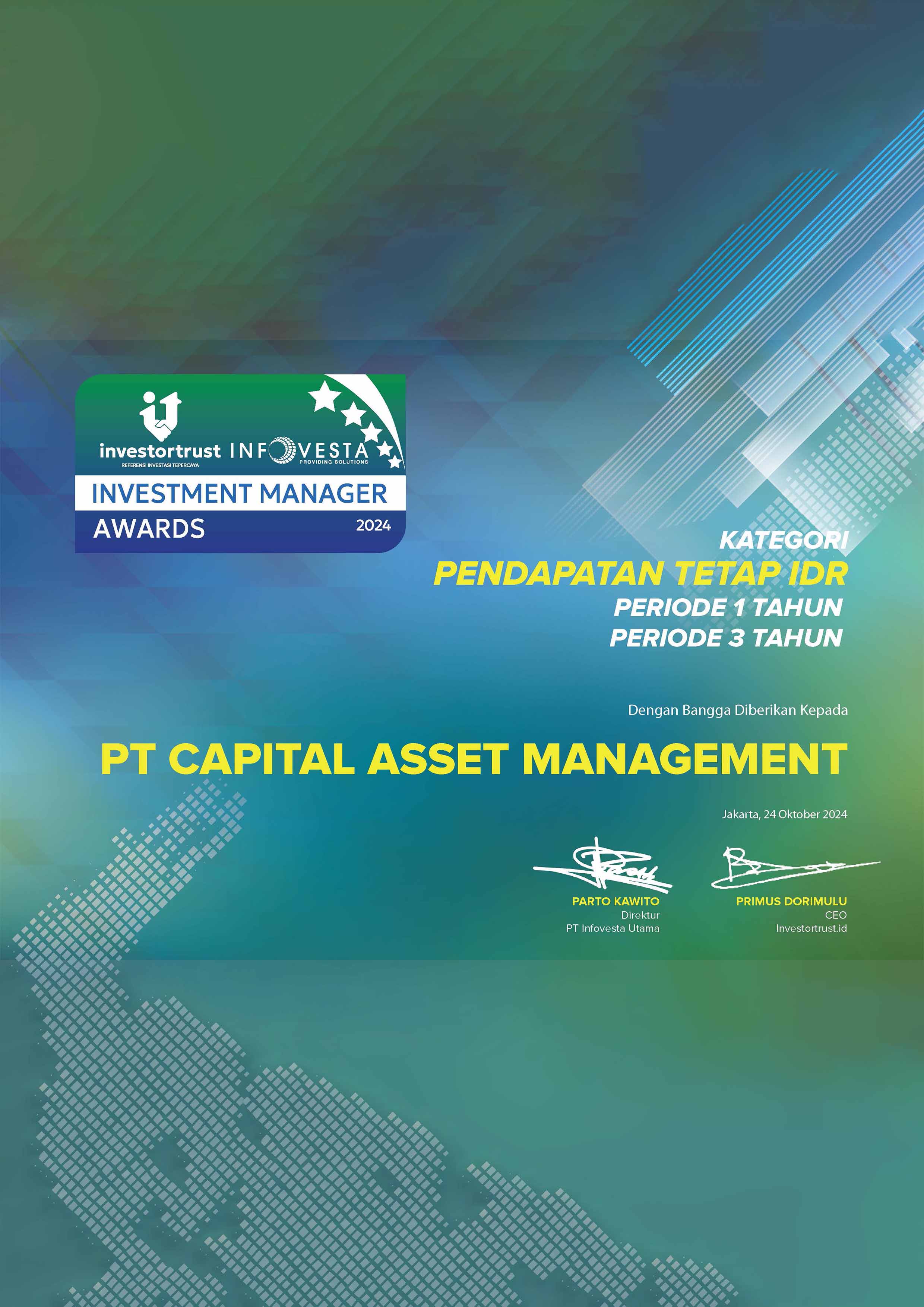 CAPITAL ASSET MANAGEMENT